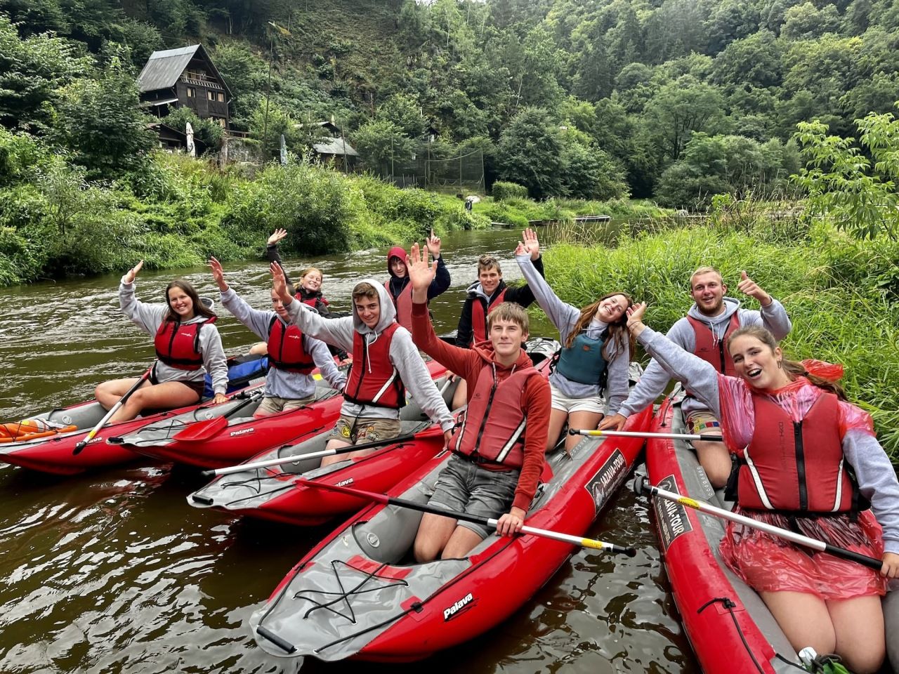 Easy Canoe Mission to the Sazava River